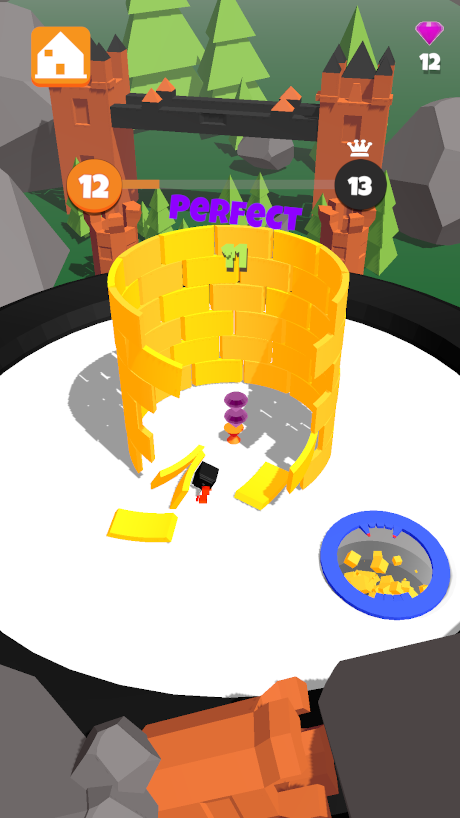 Hole vs Bombs Game - Unity Complete Project With Admob Ads for Android and iOS by NorthPick